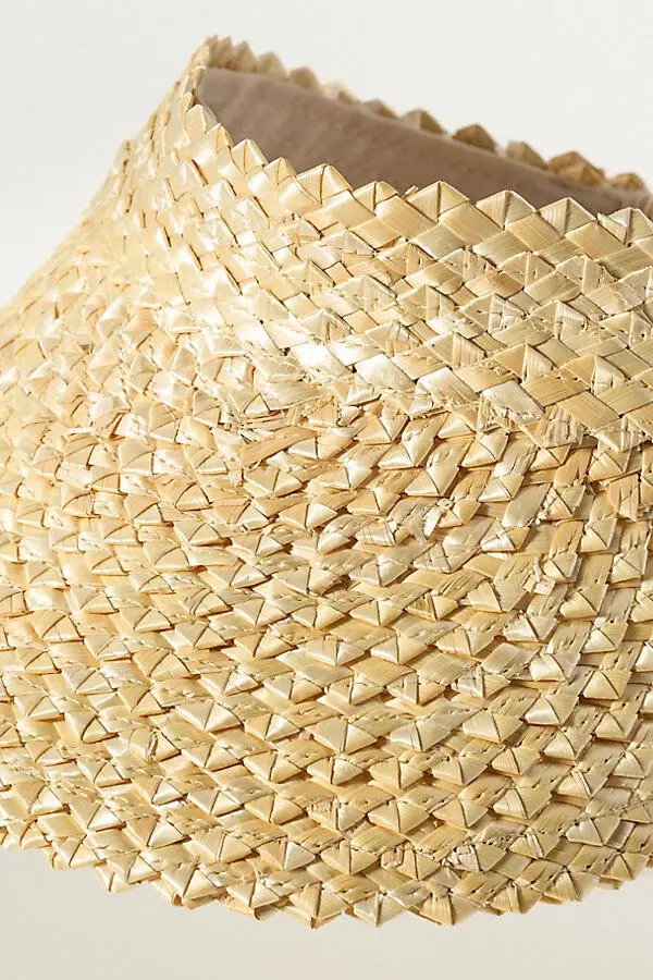 WYETH Effie Straw Visor