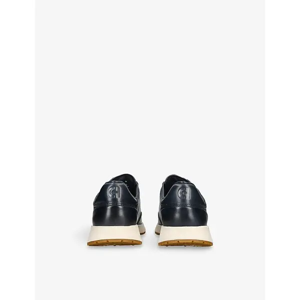 Cole Haan Grandpro Luxe Leather Trainers - Navy