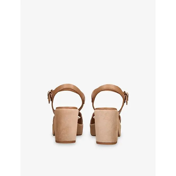 PEDRO GARCIA Doina Leather Heeled Sandals