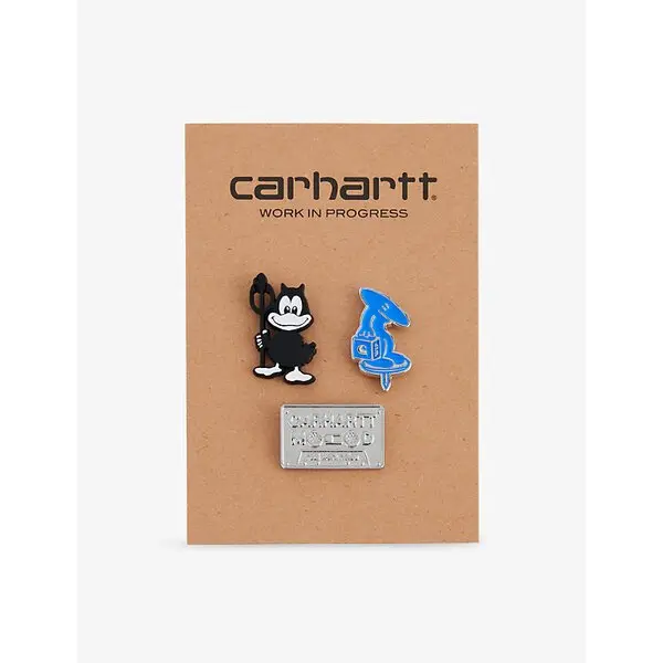 Carhartt Work In Progress Graphic Bumper Pin Set - Multicolor