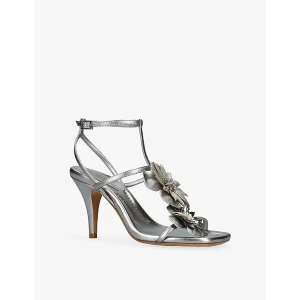 Zimmermann Belara 85 Leather High Heel Sandals