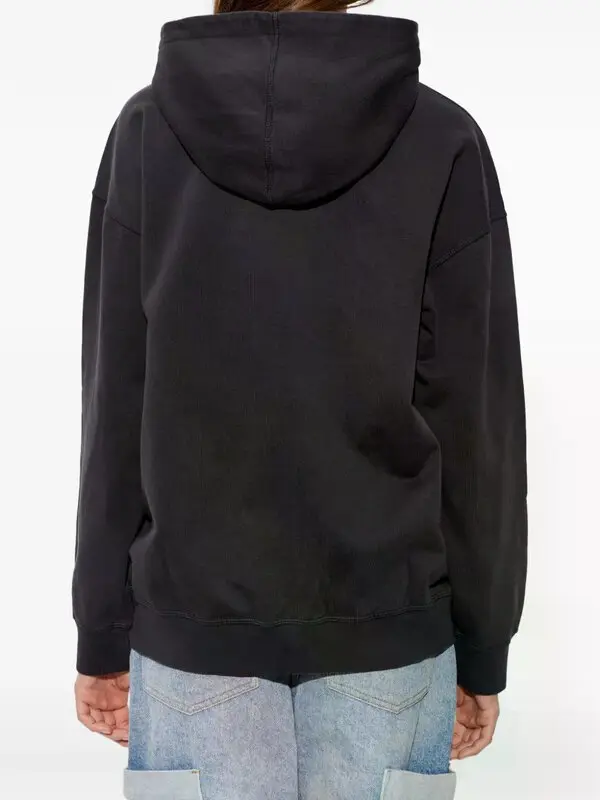 GANNI Embroidered Logo Hoodie