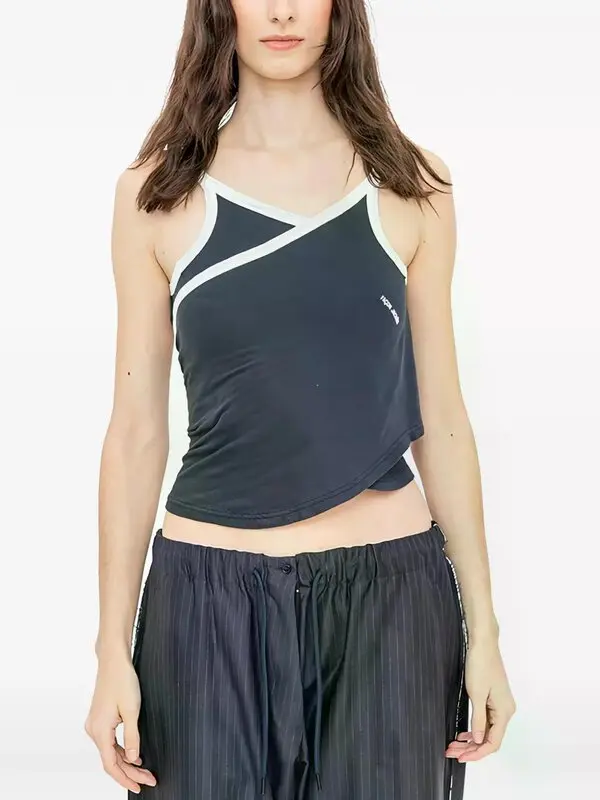 FAÇON JACMIN Timothée Crossover Detail Tank Top - Blue