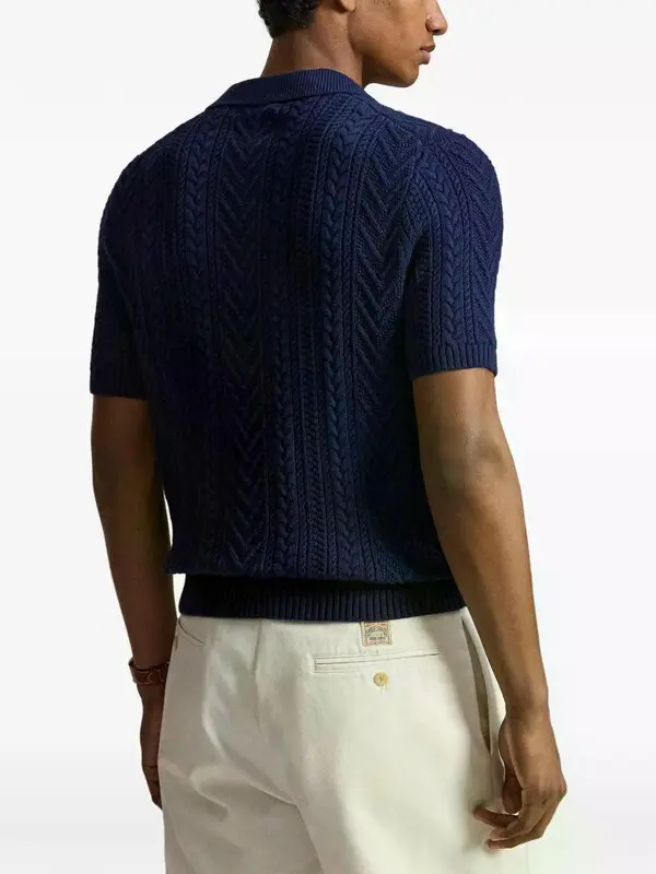 Polo Ralph Lauren Knitted Cotton Polo Shirt