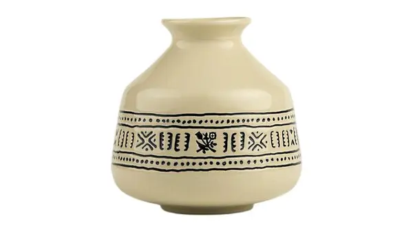 Aimé Leon Dore Textile Patterned Bud Vase