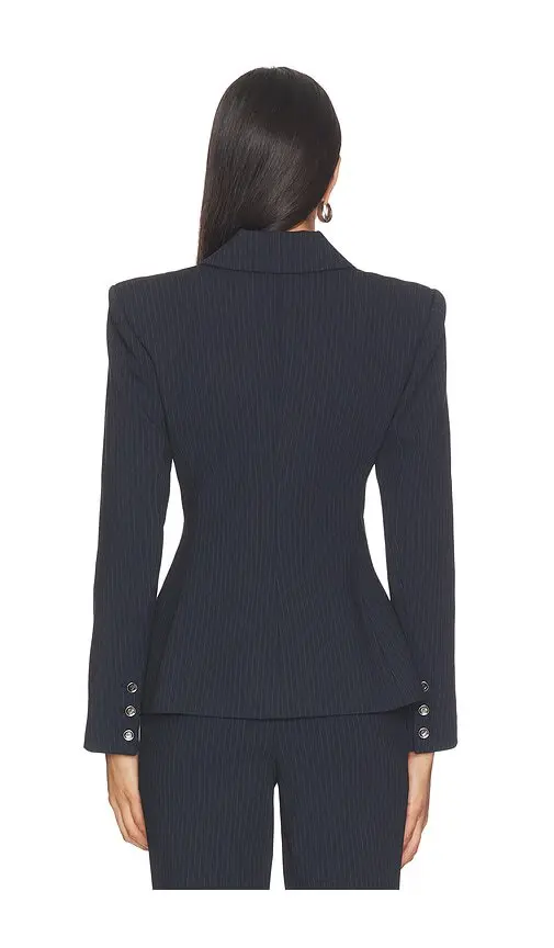 L'Agence Therese Cinched Waist Blazer