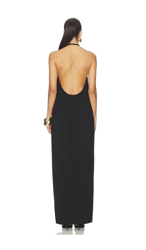 Ronny Kobo Vashti Halterneck Maxi Dress
