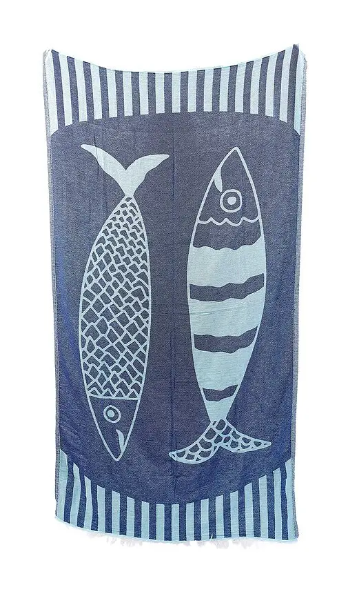 Hat Attack Novelty Towel - Navy