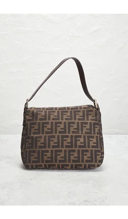 FWRD RENEW Fendi Zucca Shoulder Bag