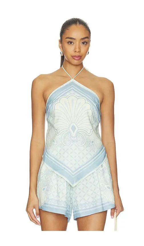 SHANI SHEMER Rosa Halterneck Top