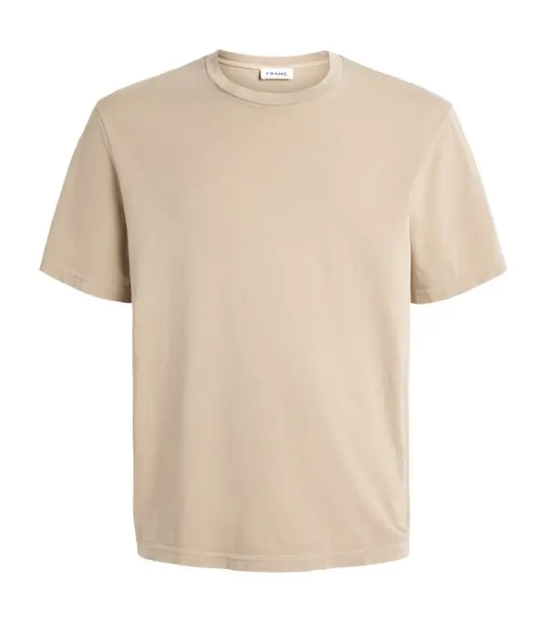 FRAME Cotton T-shirt - Green