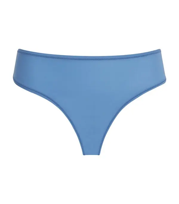 SKIMS Fits Everybody Thong - Blue