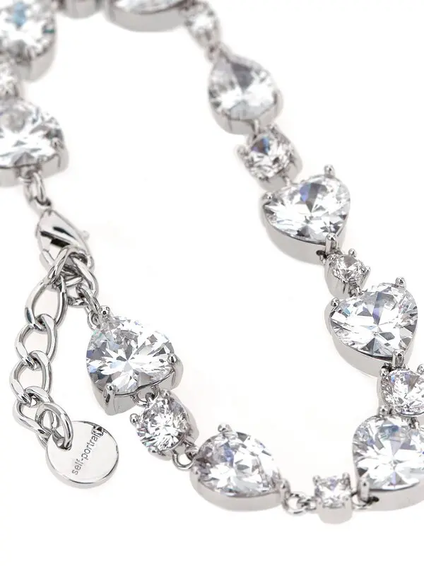 SELF-PORTRAIT Crystal Droplet Bracelet