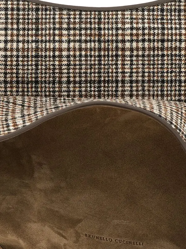 Brunello Cucinelli Reversible Monile Shopping Bag
