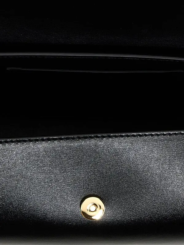 JIL SANDER Cannolo Small Shoulder Bag - Black