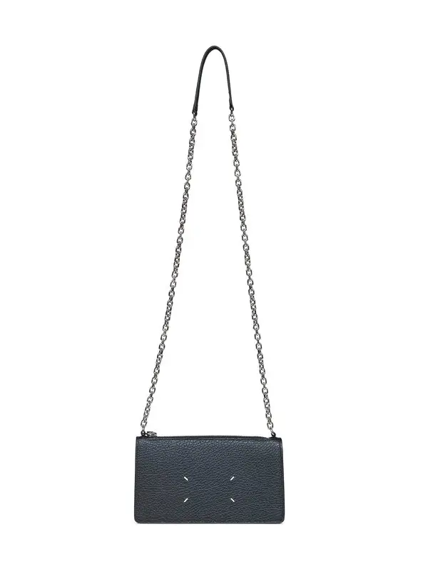 MAISON MARGIELA Black Four Stitches Mini Crossbody Bag