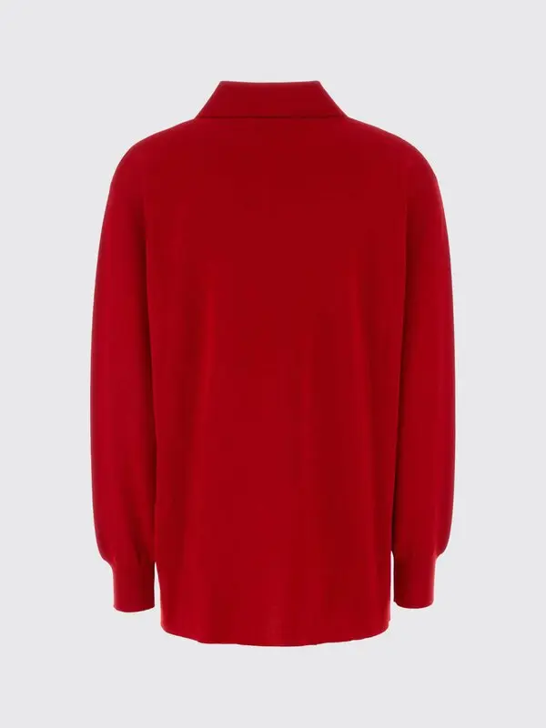 Loewe Knitted Polo Shirt - Red