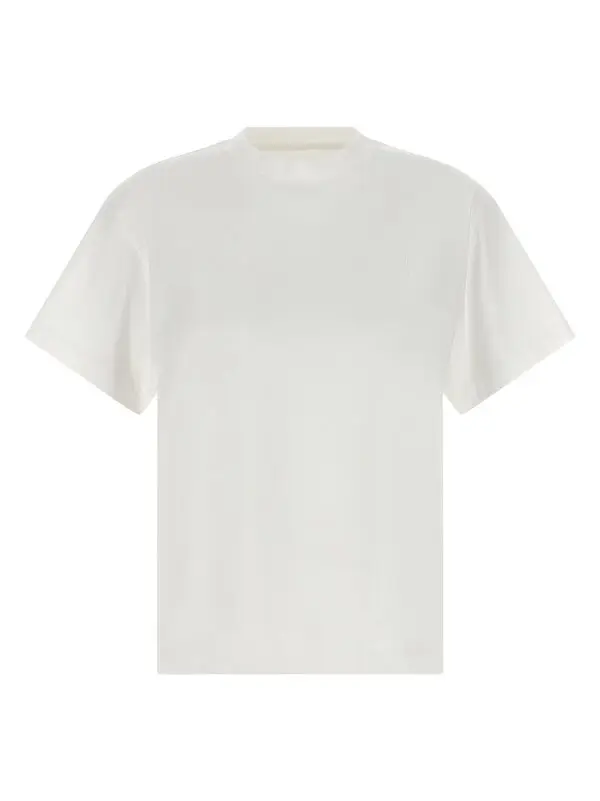 JIL SANDER 3-pack Cotton Crewneck T-shirts With Embroidered Logo - Multicolor