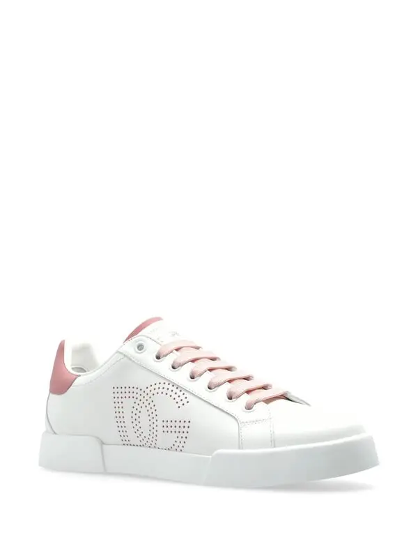 Dolce & Gabbana Portofino Leather Sneakers