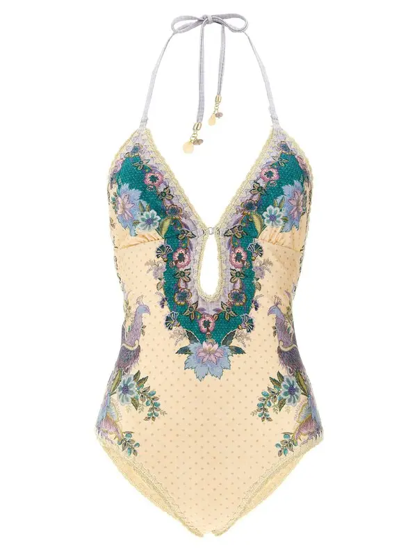 Zimmermann Indra One-piece Swimsuit - Multicolor