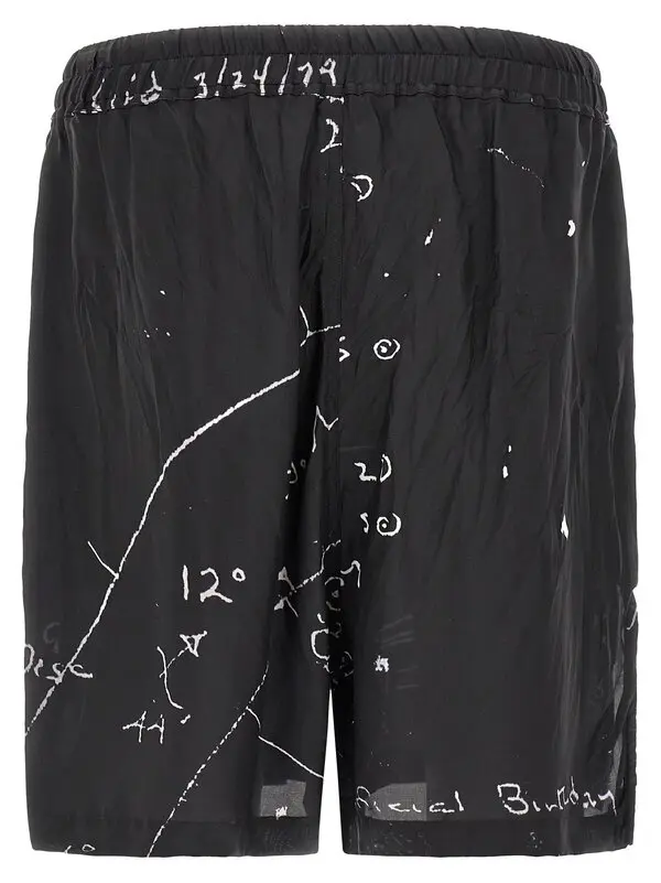 Rick Owens Cotton Poplin Bermuda Shorts