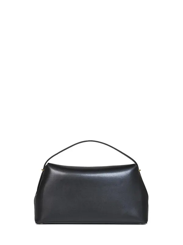 TOTEME Black T-lock Top Handle Bag - Multicolor