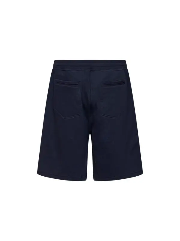 Brunello Cucinelli Techno Cotton Fleece Bermuda Shorts - Multicolor