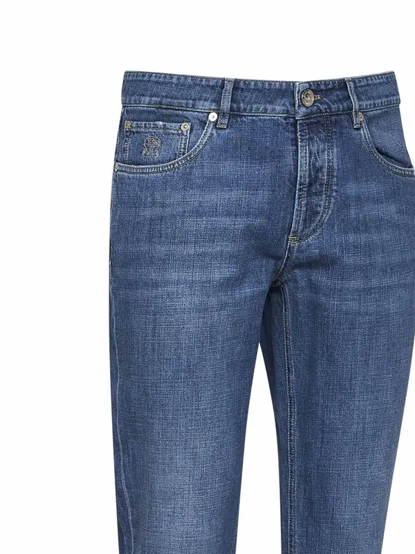 Brunello Cucinelli Lightweight Denim Jeans - Multicolor