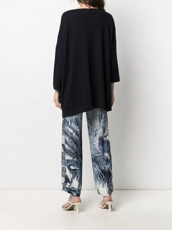 DANIELA GREGIS Cotton Boat-neck Sweater