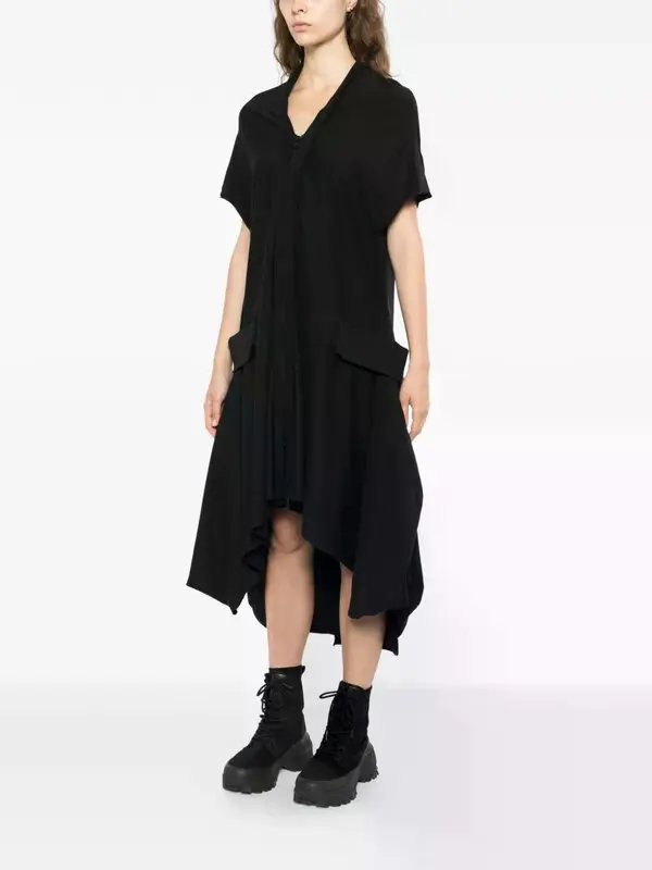 LIMI FEU Asymmetrical Hooded Dress
