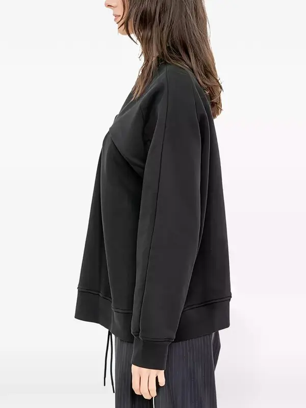 FAÇON JACMIN Logo Pleated Sweatshirt