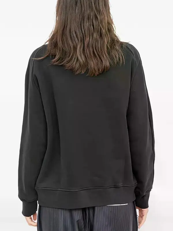 FAÇON JACMIN Logo Pleated Sweatshirt