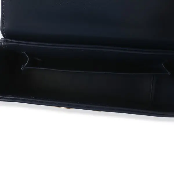 Dior Navy Calfskin 30 Montaigne Box Bag - Blue