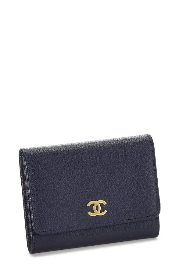 Chanel Calfskin Compact Wallet
