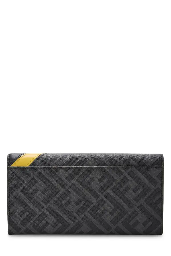 Fendi Zucca Coated Canvas Continental Wallet