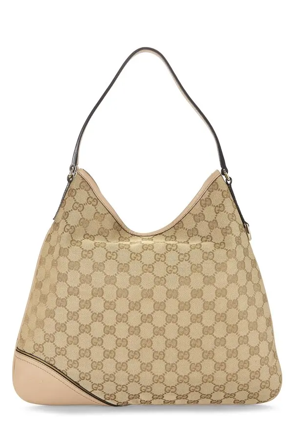 Gucci Original Gg Canvas Britt Hobo Bag