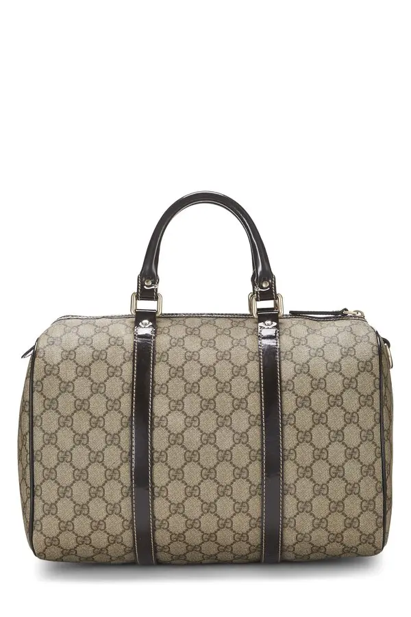 Gucci Original Gg Supreme Monogram Boston Handbag