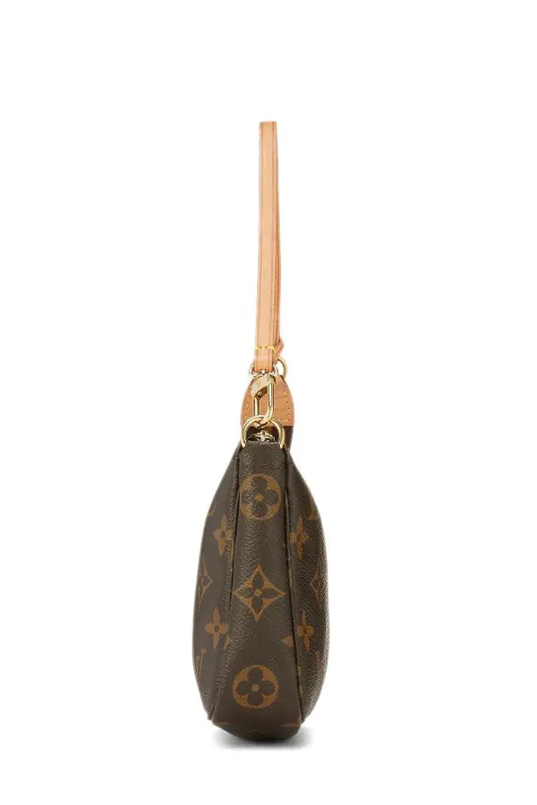 LOUIS VUITTON Monogram Pochette Accessories Shoulder Bag - Brown