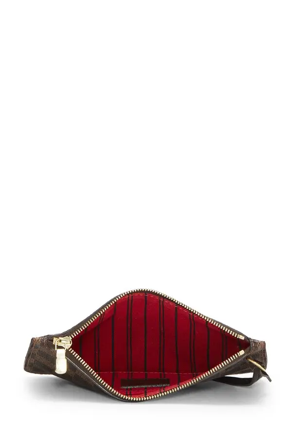 LOUIS VUITTON Damier Ebene Neverfull Pouch Nm