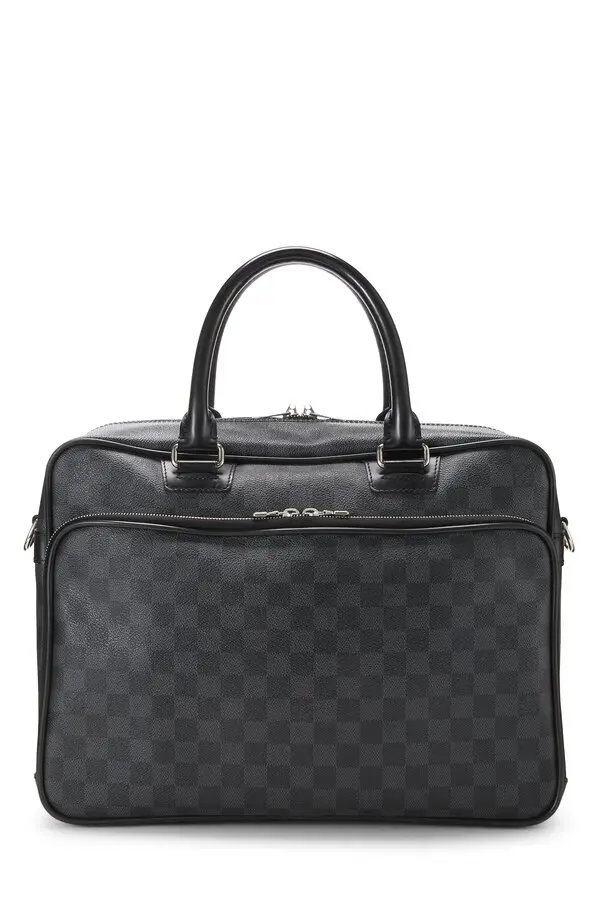 LOUIS VUITTON Damier Graphite Icare Briefcase