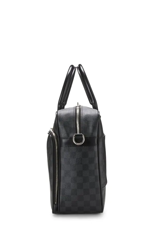 LOUIS VUITTON Damier Graphite Icare Briefcase
