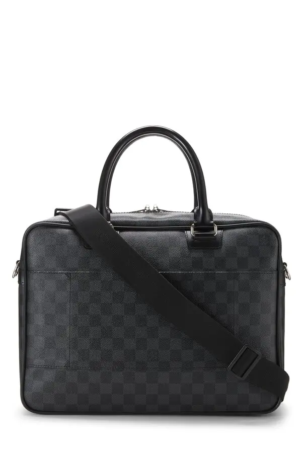 LOUIS VUITTON Damier Graphite Icare Briefcase