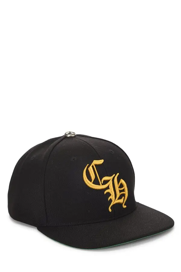 Chrome Hearts Logo Baseball Cap - Black
