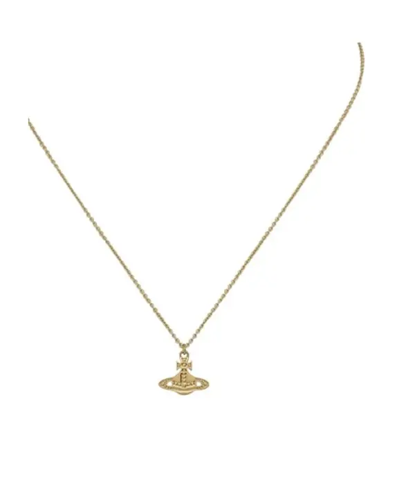 VIVIENNE WESTWOOD Orb Pendant Necklace - Yellow