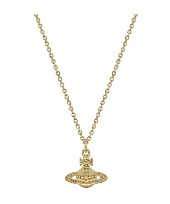 VIVIENNE WESTWOOD Orb Pendant Necklace - Yellow