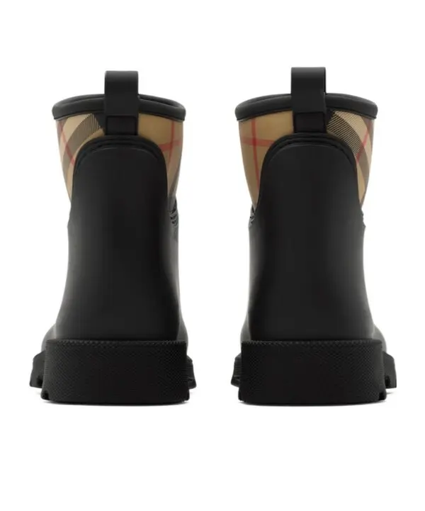 Burberry Marsh Stamp Low Boots - Black