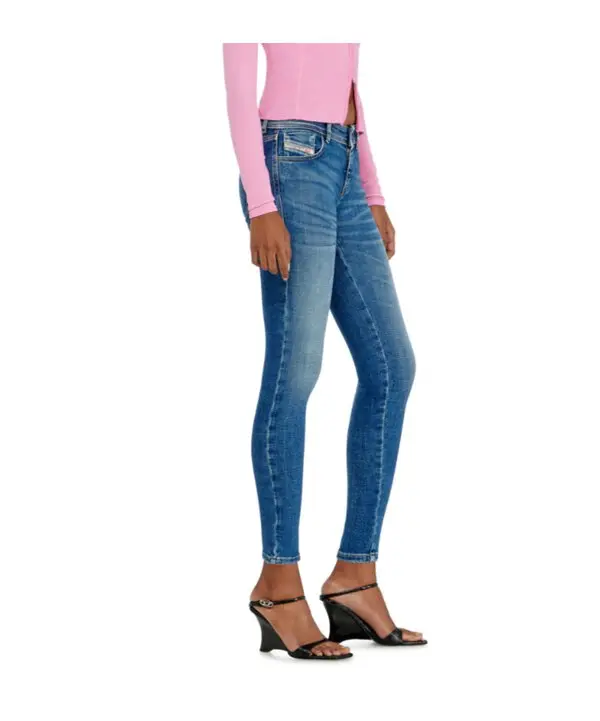 DIESEL® Slandy Skinny Jeans - Medium Blue