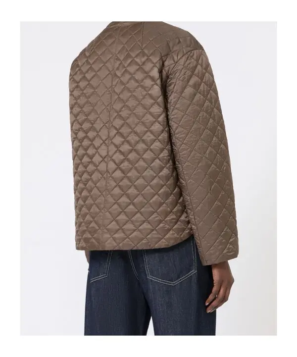 Max Mara Quilted Jacket - Hazelnut Brown