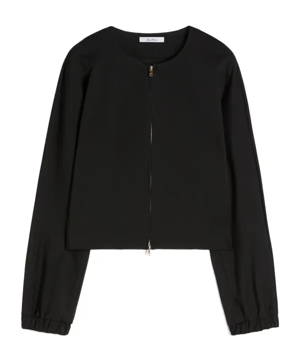 Max Mara Zip-up Boxy Jacket