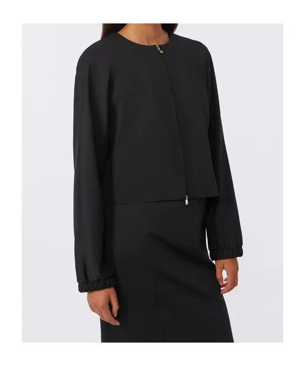 Max Mara Zip-up Boxy Jacket